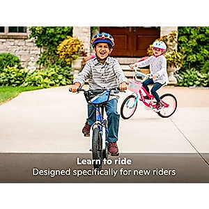 Schwinn Koen & Elm BMX Style Kids Bike in 20-Inch Wheels, With Number Plate, Chain Guard & Kickstand, For Boys & Girls Age 7-13 Year Old, No Training Wheels, Black