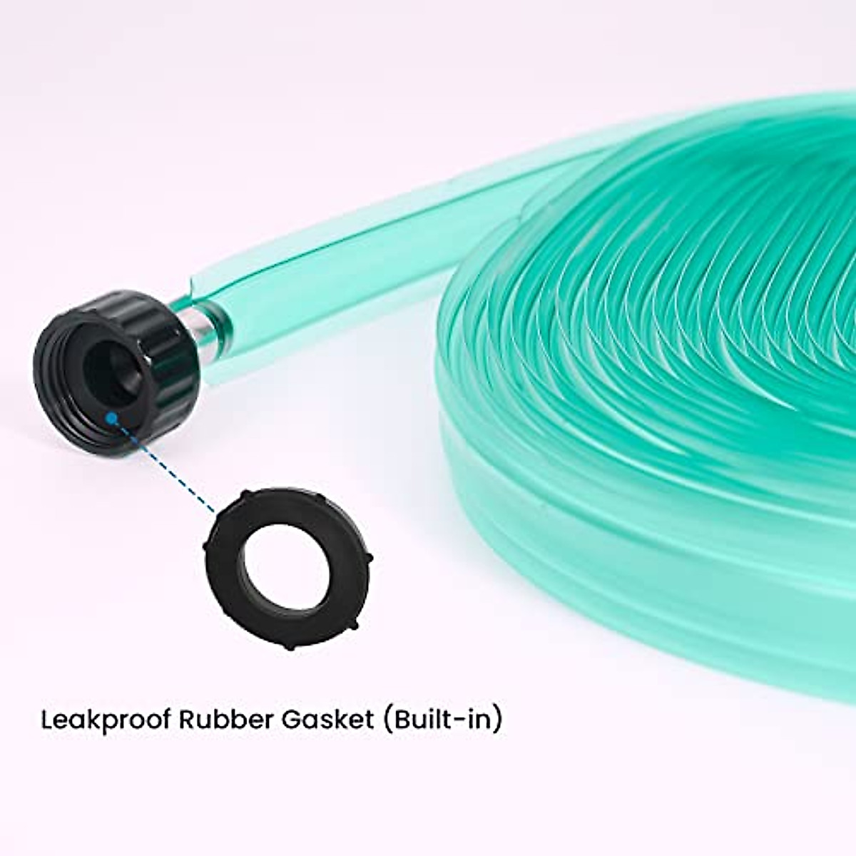 LINEX Sprinkler Soaker Garden Hose 50 ft for Lawn Yard