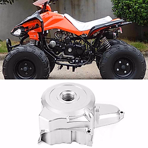 Keenso Motor Engine Cover, Top Mount Starter Motor Engine Cover Case Compatible with PIT Quad Dirt Bike ATV