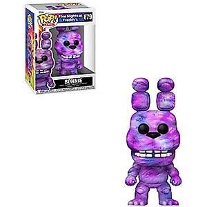 POP Five Nights at Freddy's - Tie Dye Bonnie Funko Vinyl Figure (Bundled with Compatible Box Protector Case), Multicolor, 3.75 inches