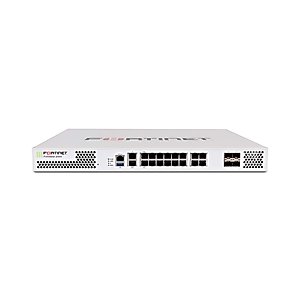 FORTINET FortiGate-200E Network Security Appliance with 1 Year 24x7 FortiCare FortiGuard Enterprise Protection (FG-200E-BDL-811-12)