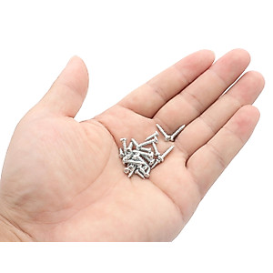 LBY 900pcs M2.3 M2.6 M3 Pan Head Self-Tapping Sheetmetal Screw Assortment Kit, Carbon Steel, Zinc-Plated