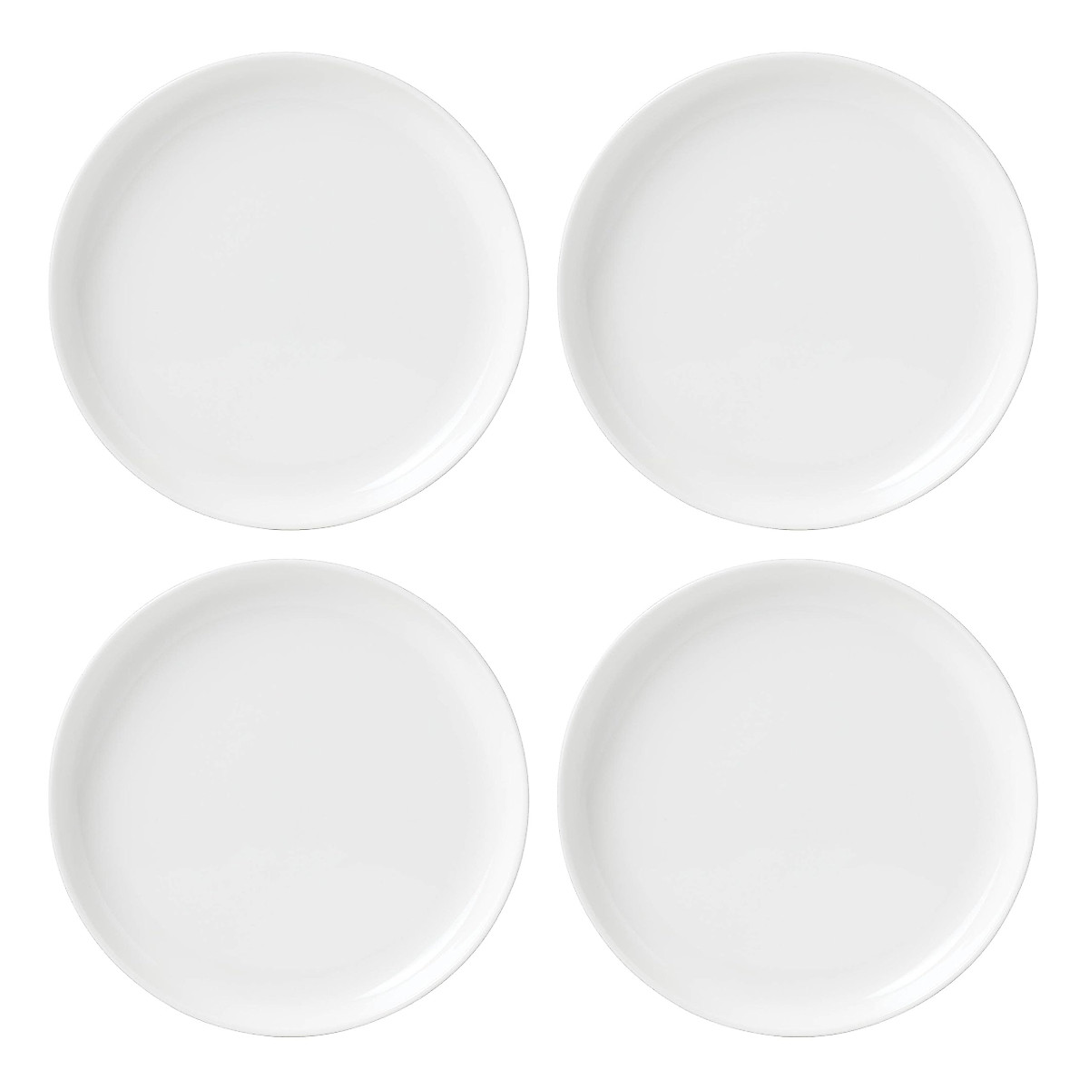 Oneida White 24 Seven Piece Dinnerware Set, 12 Count, Dorm Necessities, Dorm Essentials