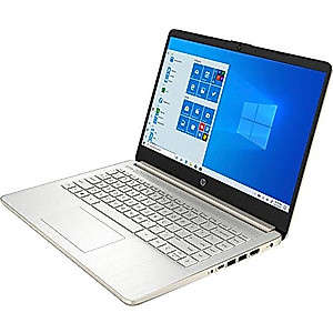 HP Stream 14 Laptop Computer 14" HD Micro-Edge Display Intel Celeron N4020 4GB RAM 64GB eMMC Intel UHD Graphics 600 HDMI USB-C Webcam Office 365 Win 10 (Gold) + HDMI Cable