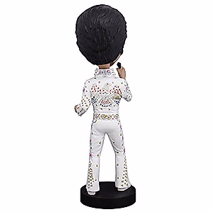 Royal Bobbles Elvis Presley Aloha from Hawaii Bobblehead, Premium Polyresin Lifelike Figure, Unique Serial Number, Exquisite Detail