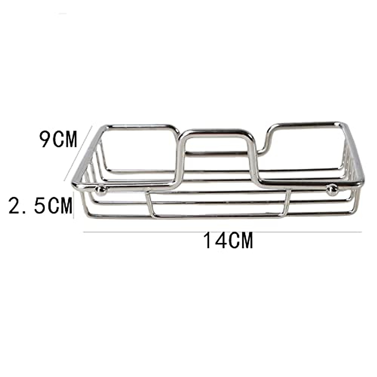 lquuo Bathroom Storage Rack Toiletry Storage Rack Shower Gel Rack for Kitchen Bedroom