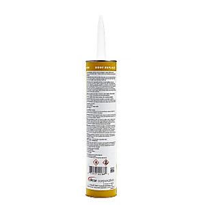 Dicor - 551LSW-12 White Non-Sag Roof Lap Sealant - 10.3 oz. Tube