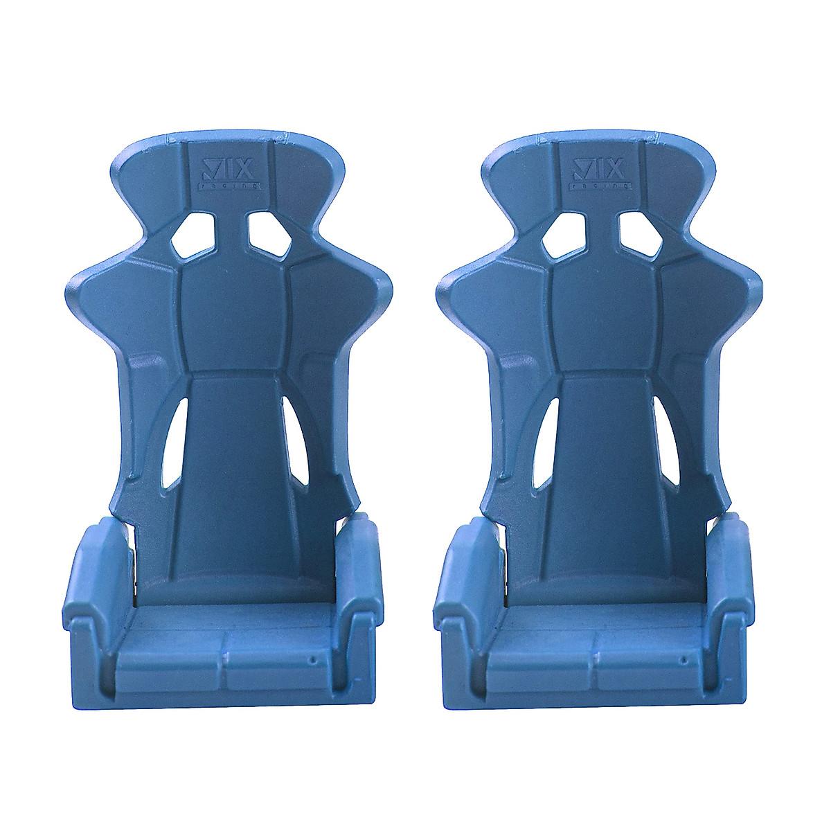 2Pcs Vgoohobby Plastic RC Toy Car Seat Simulation RC Crawler Chair Accessories Compatible with Traxxas TRX-4 Axial SCX10 90046 Tamiya CC01 1/10 RC Crawler (Blue)
