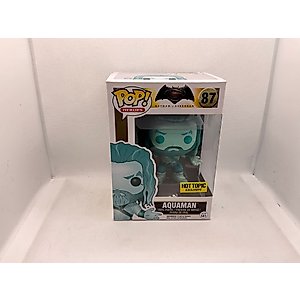 Funko DC Batman v Superman: Dawn of Justice Funko POP! Heroes Aquaman Exclusive Vinyl Figure #87 [Aqua Version]