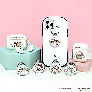 iFace Cute Clear Case Designed for AirPods 1 and 2 - Hello Kitty Pusheen [Limited Edition] [Wireless Charging Compatible]