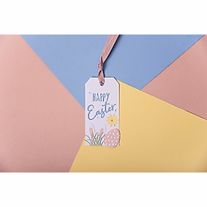 Sizzix Thinlits Die Set 17 Pack Easter Sentiments by Emily Tootle, Multicolor