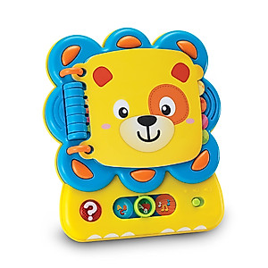 Words and ABC Learning for Toddlers 1-3 Years Old with Chapa The Lion Alphabet Book - Interactive Sound Book with Melodies, Fun Sounds & Light for Early Education and Development