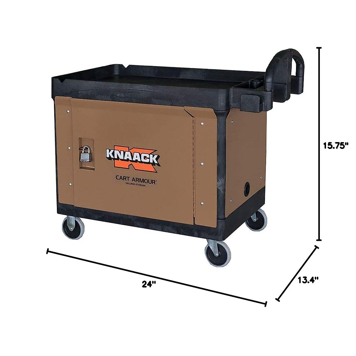 Knaack CA-01 Cart Armour Secured Storage for Rubbermaid Cart #4520-88