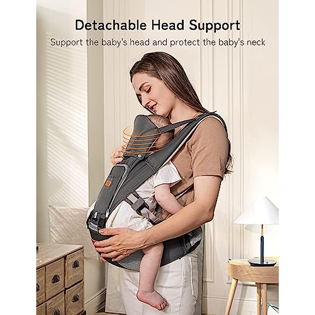 besrey Baby Carrier Front Facing Holder, Hip Seat, Dad Kangaroo Carrier Summer, Toddler Chest Hybrid Wrap Carrier, Mens Ergonomic Body Carrier Backpack, Easy Infant Carrier Mesh, Forward Soft Carrier