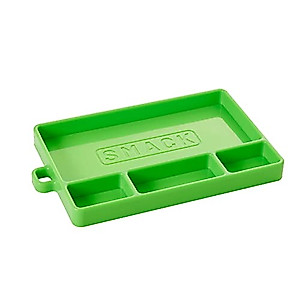 Gripty | PREMIUM Silicone Tool Tray | Flexible | Multi Purpose Mat | Portable Tool Box Organizer | No Magnets | Easy Clean Up | (Medium-ORIGINAL Green)