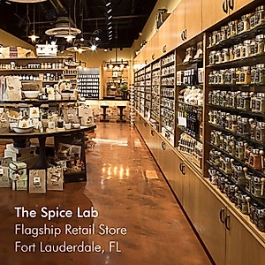 The Spice Lab Himalayan Salt - Coarse XL Grinder With Refill (30 oz) - Pink Himalayan Salt is Nutrient and Mineral Dense for Health - Gourmet Pure Crystal Kosher & Natural Certified