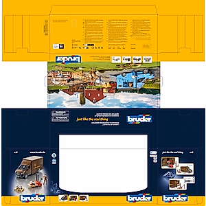 Bruder 02678 MB Sprinter UPS with Driver and Accessories