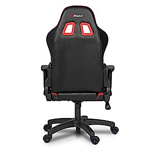 Arozzi - Verona Junior Ergonomic Computer Gaming/Office Chair with High Backrest, Recliner, Swivel, Tilt, Rocker, Adjustable Height and Adjustable Lumbar and Neck Support - Red