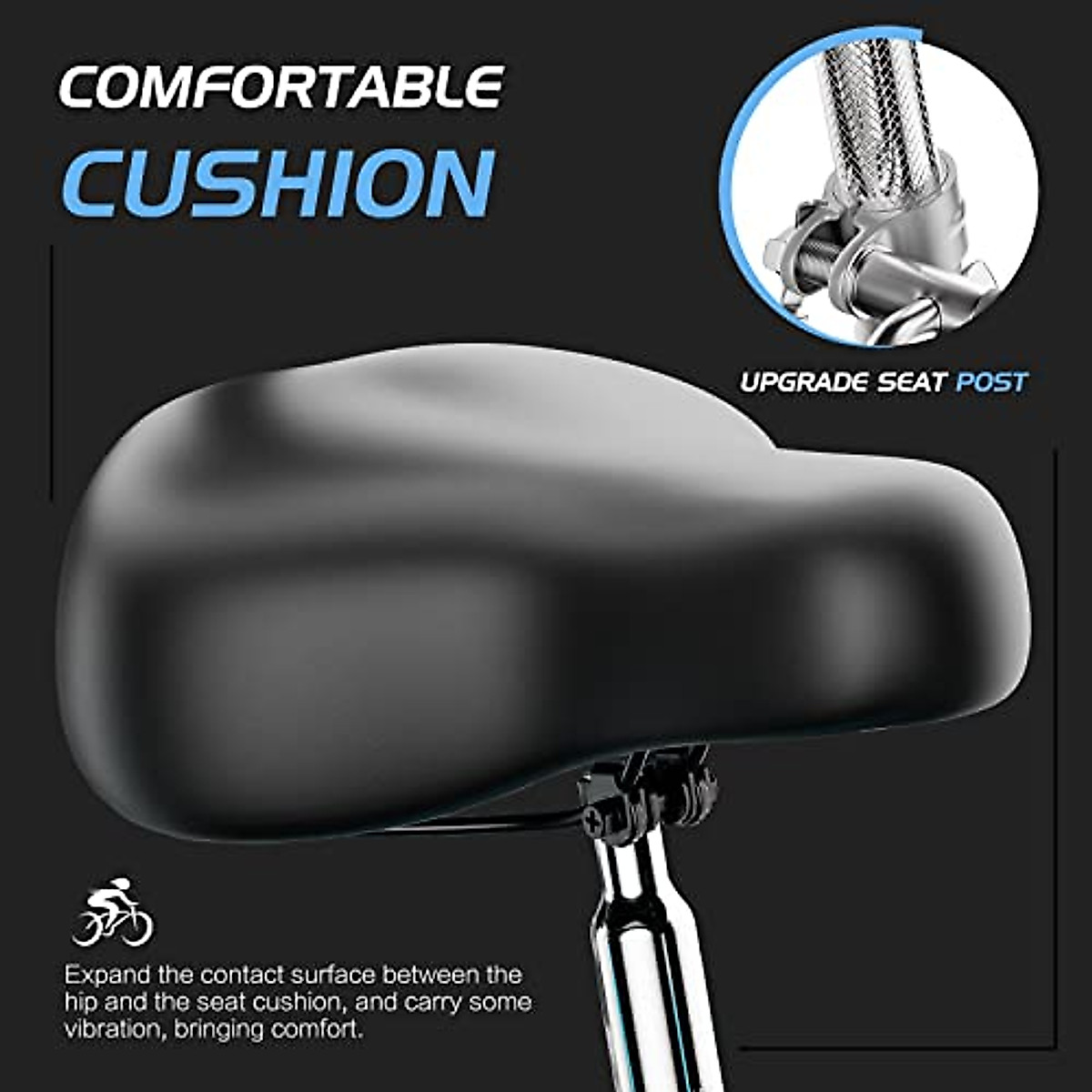 Slsy Adult Tricycles 7 Speed, Adult Trikes 20/24/26 inch 3 Wheel Bikes, Three-Wheeled Bicycles Cruise Trike with Shopping Basket for Seniors, Women, Men.