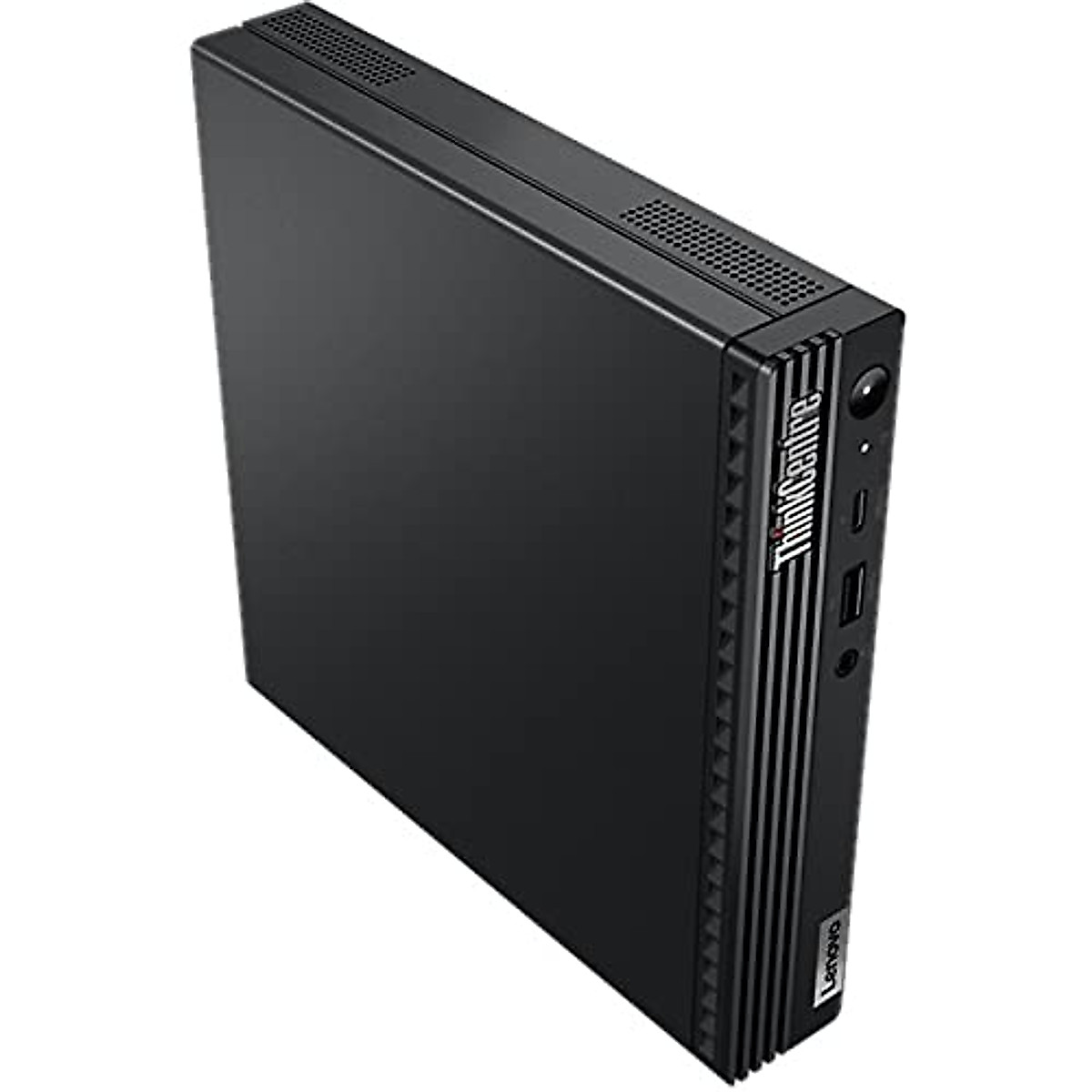 Lenovo ThinkCentre M60e 11LV004UUS Desktop Computer - Intel Core i5 10th Gen i5-1035G1 Quad-core (4 Core) 1 GHz - 16 GB RAM DDR4 SDRAM - 512 GB PCI Express SSD - Tiny - Black - Windows 10 Pro 64-bit -