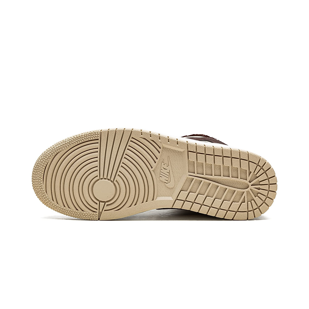 Jordan Womens WMNS Air 1 MID SE DO6699 200 Brown Basalt Fleece - Size 12W