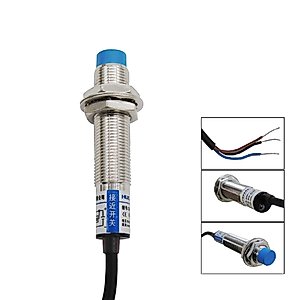 Twidec/M12 Approach Sensor Inductive Proximity Switch PNP NC DC 6-36V, 4mm Detecting Distance LJ12A3-4-Z/AY