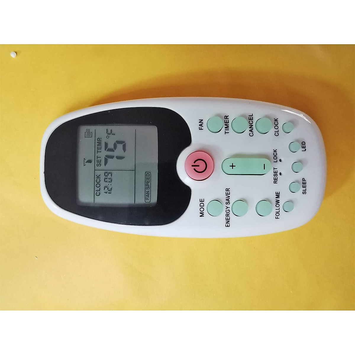 RCECAOSHAN Replacement for Arctic King Air Conditioner Remote Control R09B/BGE R09B/BGCE, with Green Backlight Light