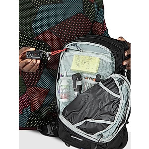 Osprey Syncro 20L Men's Hiking Backpack with Hydraulics Reservoir, Coal Grey