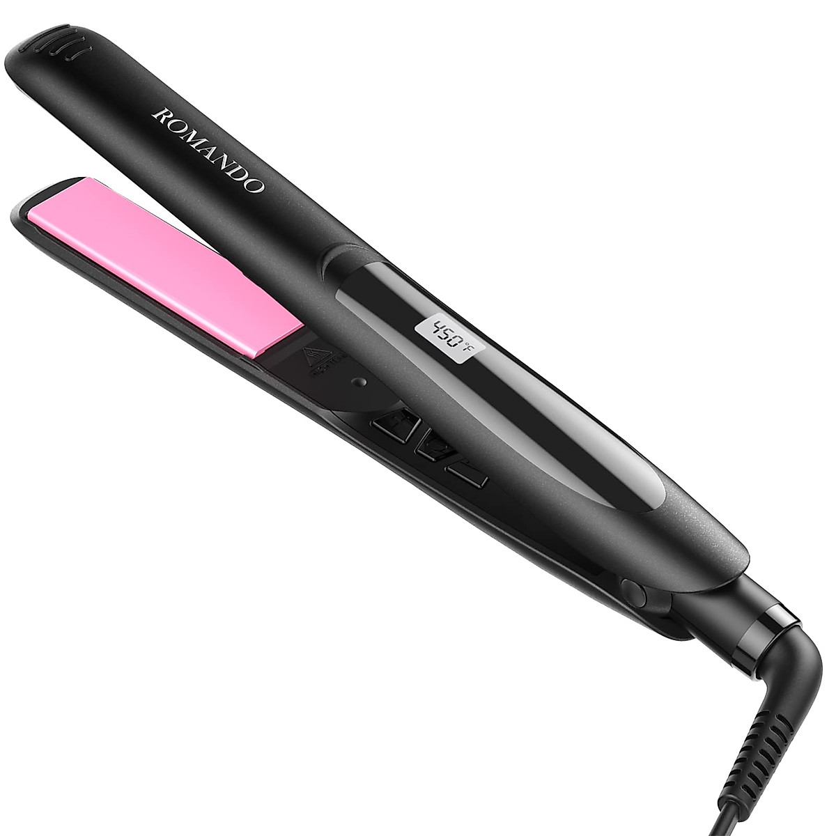 2-in-1 Curling Straightening Iron for All Hair Types