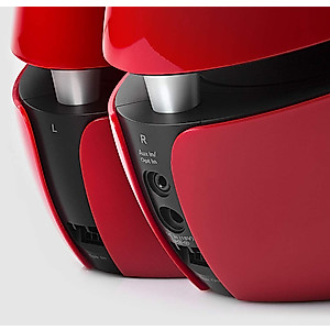 Edifier USA e25HD Luna Eclipse HD 2.0 Bluetooth Speakers with Digital Optical Input (Red)