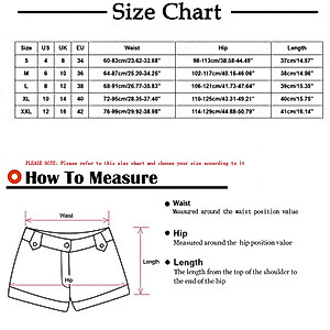 Bravetoshop Womens Shorts Casual Summer Drawstring Comfy Shorts Elastic High Waist Fashion Shorts with Pockets (Beige,L)