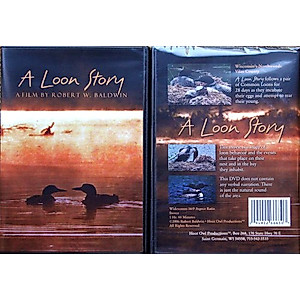 LOON STORY, a 2006 Wildlife & Nature DVD of a Pair of Common Loons in Wisconsin's Vilas County That Spans 28 Days of Caring for Their Eggs and Trying to Rear Offspring.