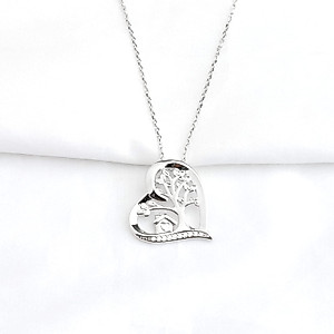 PLITI Bonus Daughter Necklace Stepdaughter Gift To My Bonus Daughter Jewelry Family Strength Jewelry For Daughter Unbiological Daughter Gift (bonus daughter necS)