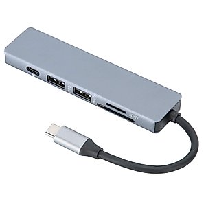 Type‑C Docking Station Adapter Intelligent Easy Docking Station Adapter Hub Adapter for Travel Home