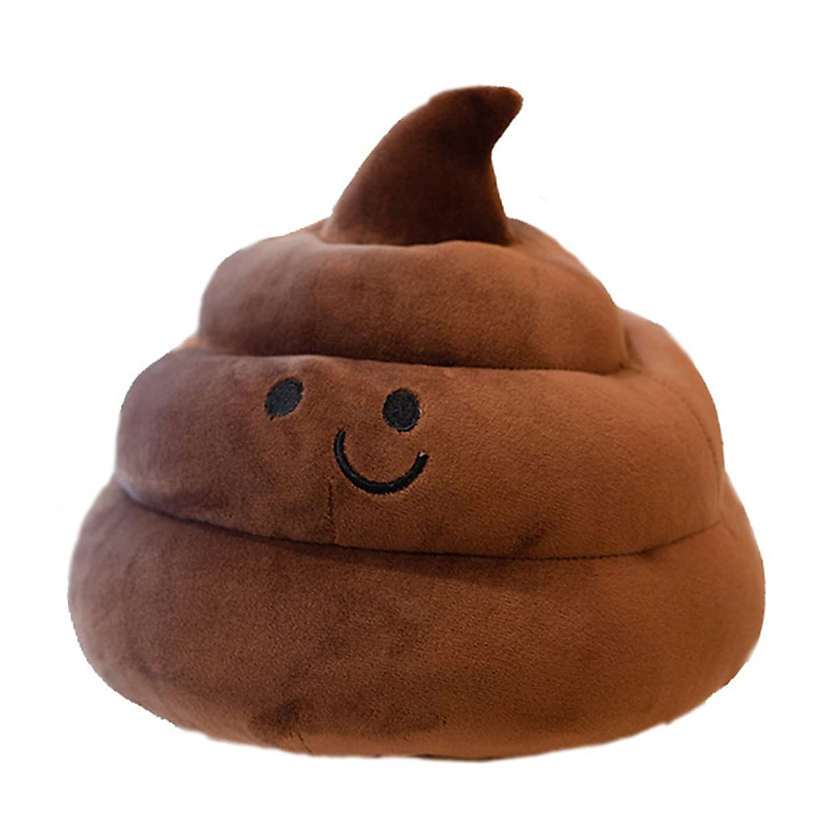 Maxpetus Lovely Plush Simulation Poop, Spoof Gifts, 3D Funny Decoration Pillow (10in, Brown)