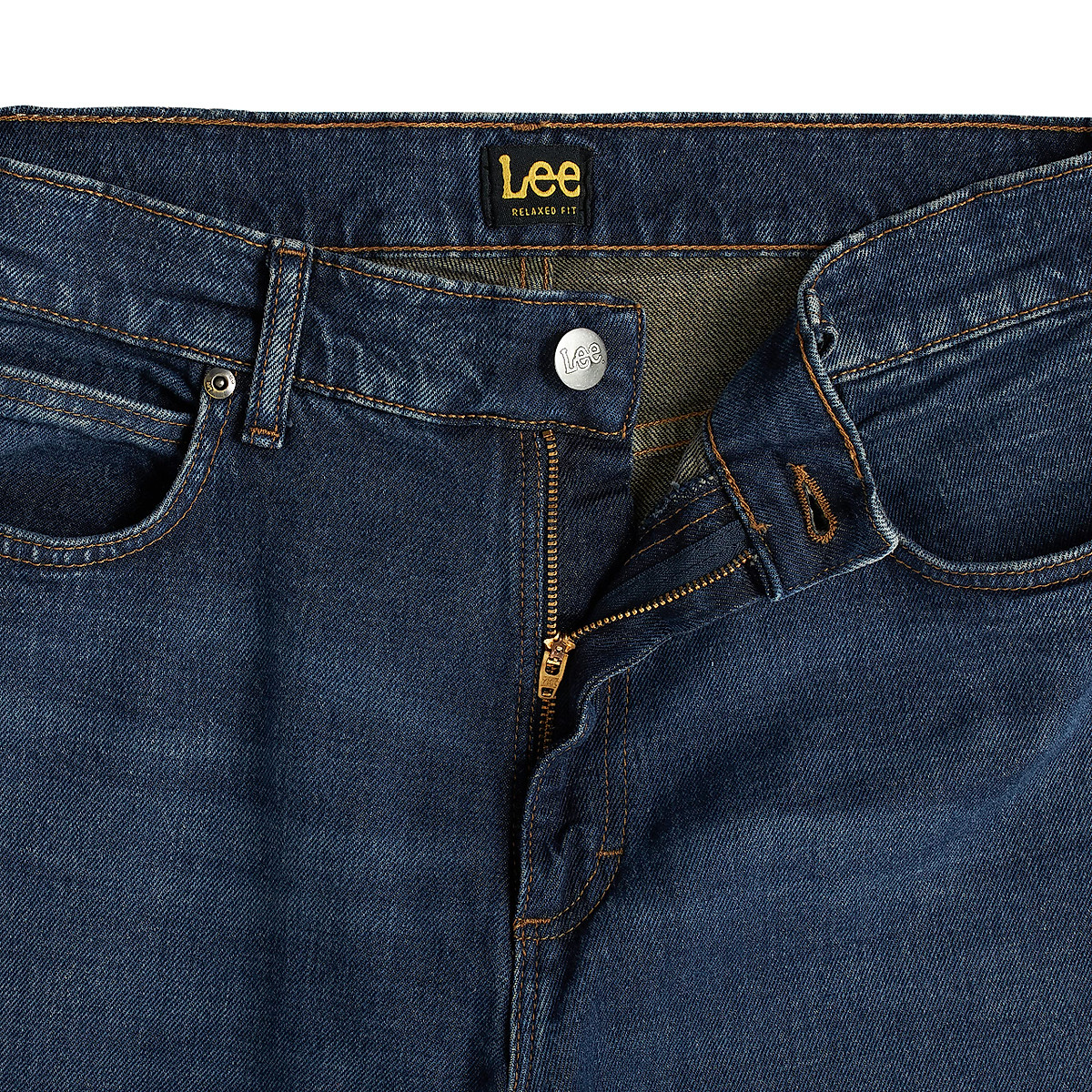 Lee Men's Legendary Relaxed Straight Jean, Night Shade, 38W x 32L