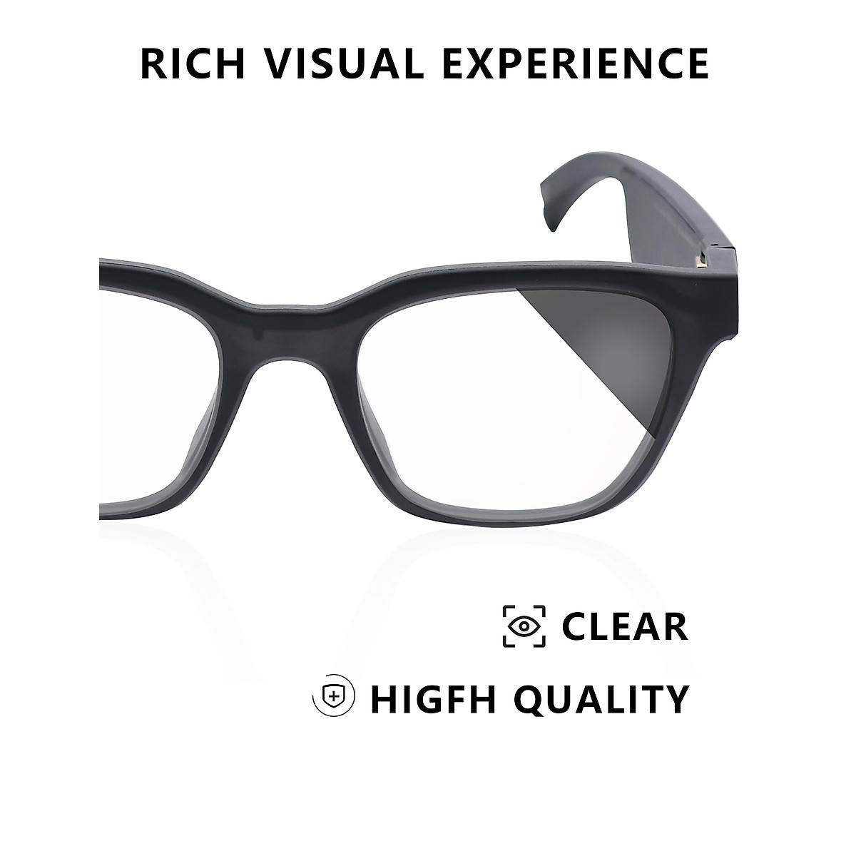 Acefrog Replacement Lenses for Bose Tempo | Tenor | Alto S/M | Alto M/L | Rondo S/M | Soprano Sunglasses - HD Clear to Photochromic