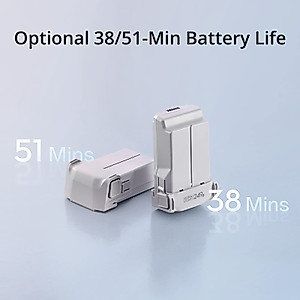 DJI Mini 3 - Lightweight and Foldable Mini Camera Drone with 4K HDR Video, 38-min Flight Time, True Vertical Shooting, and Intelligent Features (Renewed)