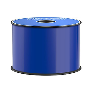 Premium Vinyl Label Tape for DuraLabel, LabelTac, VnM SignMaker, SafetyPro, Viscom and Others, Blue, 3" x 150'