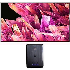 Sony XR65X90K 65" 4K Smart BRAVIA XR HDR Full Array LED TV with an Austere 3S-PS4-US1 4-Outlet Power with Omniport USB (2022)