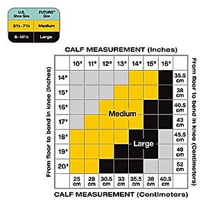 FUTURO Trouser Socks for Women Moderate (15-20 mm/Hg), Medium