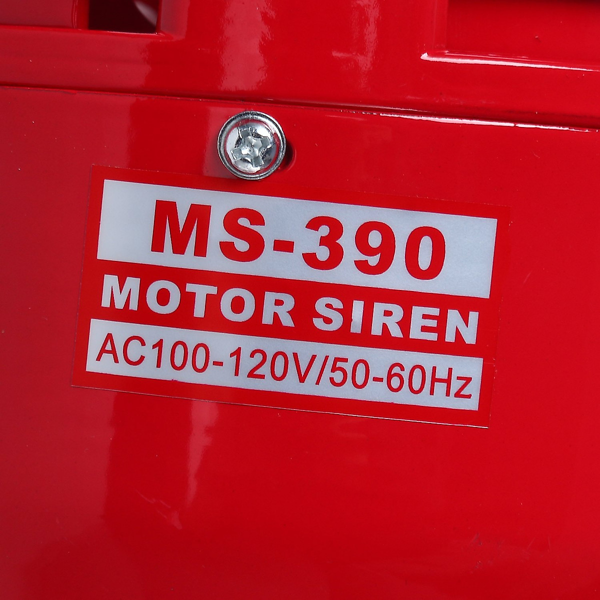 YaeCCC Motor Horn Siren Buzzer MS-390 AC 110V 1.5A 125DB Decibel Security