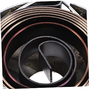 SOESFOUFU 1 Set Drill Press Accessories Tools Diy Return Spring Coil Spindle Spring Quill Spring Drill Press Supplies Replacement Return Spring Parts Coil Spring Quill Shaft Steel Small