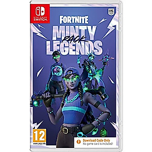Epic Games, Fortnite Minty Legends Pack - (Nintendo Switch) (NO PHYSICAL GAME or CARTRIDGE INCLUDED IN BOX)(ONLY INCLUDES DOWNLOAD CODE IN BOX)