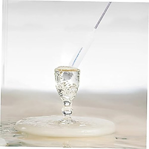 LABRIMP 3pcs Alcohol Meter Hydrometer Alcohol Percentage Tester Thermometer Alcohol Measuring Tools Alcohol Tester Wine Testing Meter Alcohol Proof Testers Alcoholmeter Wine Meter Glass