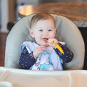 Dreambaby Terry Cloth Pullover Baby Bibs - Super Absorbent for Feeding and Drooling Toddlers - Farm Animals , 4 Count