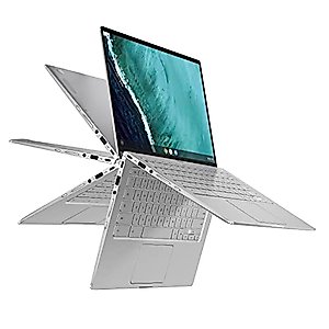 ASUS Chromebook Enterprise Flip C434 2-in-1 Laptop, 14" Touchscreen FHD NanoEdge, Intel Core i5-8200Y, 8GB, 128GB, Backlit Keyboard, Zero-Touch Enrollment, Chrome OS with Chrome Enterprise Upgrade