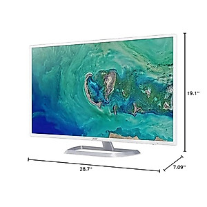 Acer EB321HQ Awi 32" Full HD (1920 x 1080) IPS Monitor (HDMI & VGA port),White