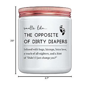 New Mom Gifts for Women After Birth, First Time New Baby Candle Mothers Day Christmas Gift