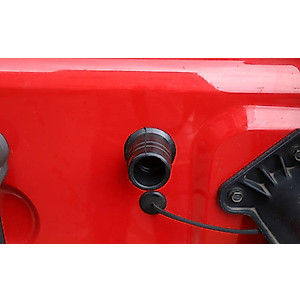 TOTMOX 2pcs Car Tire Carrier Bumper Kit Tire Replacement Rubber Pad Fit for Wrangler JK 2007-2017 Gladiator JT 2020